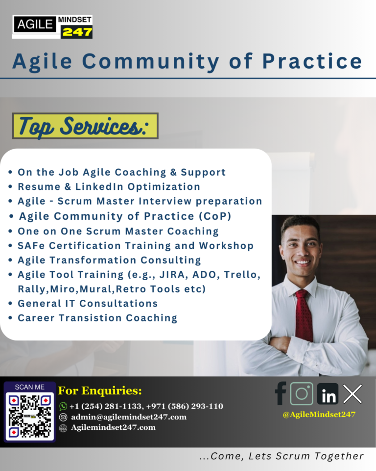 Agile Community of Practice (CoP) - Agile Mindset 247